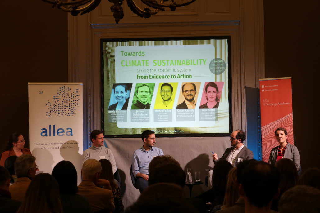 Towards Climate Sustainability - ALLEA at the 2022 Berlin Science Week ...