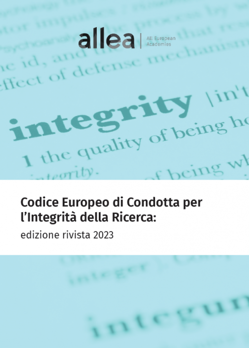 The European Code of Conduct for Research Integrity - ALLEA